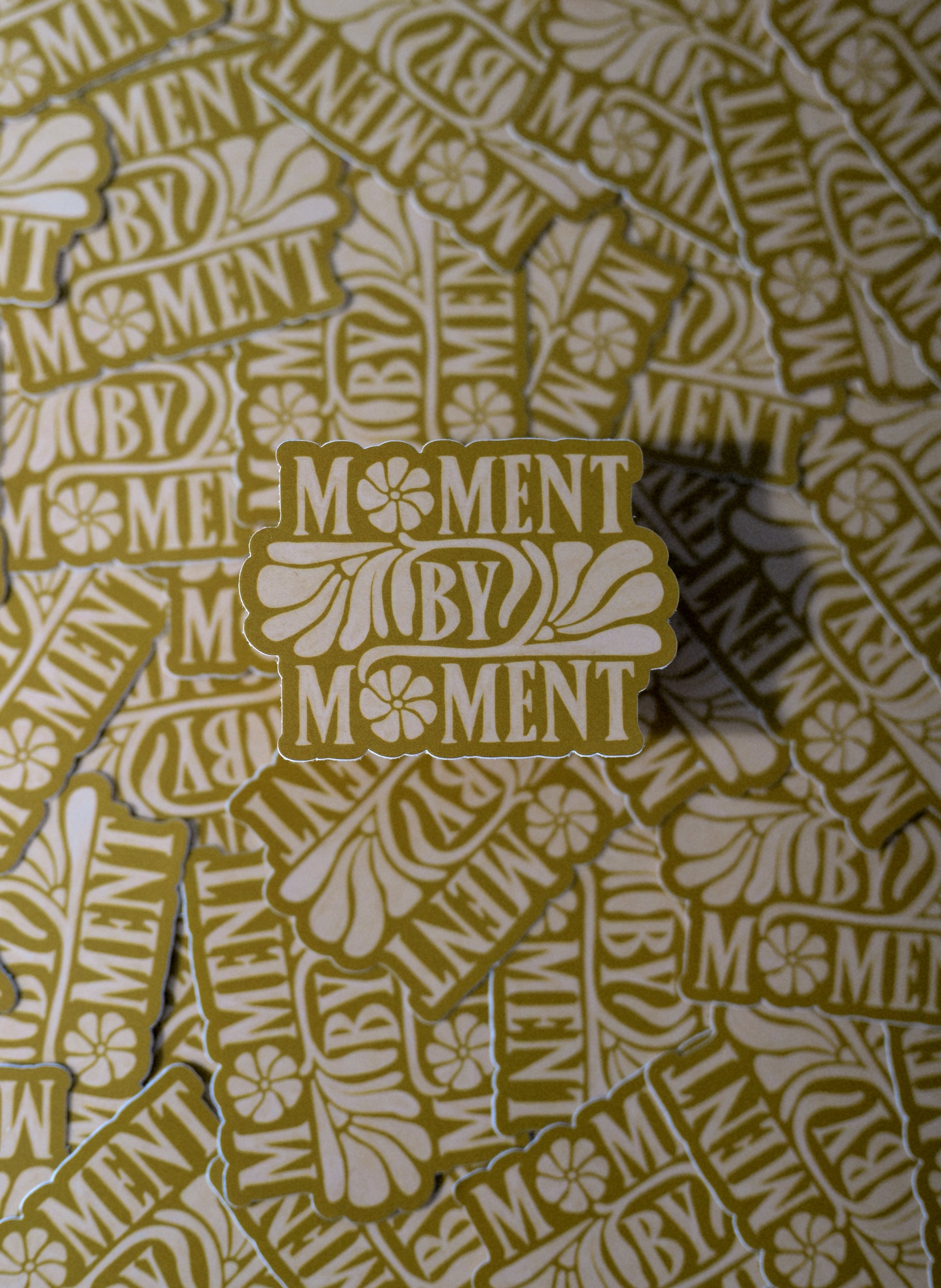 Moment By Moment - Vinyl Sticker – The SoulShine Co.