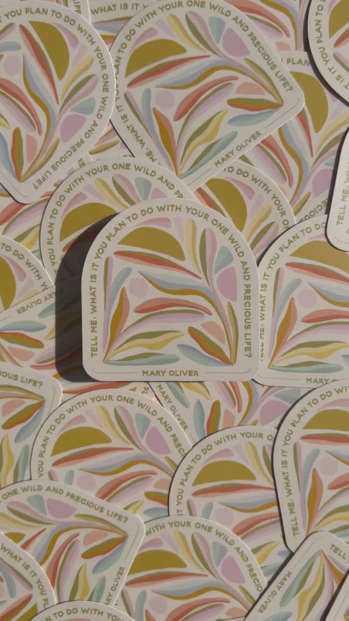 Wild & Precious Life - Vinyl Sticker – The SoulShine Co.